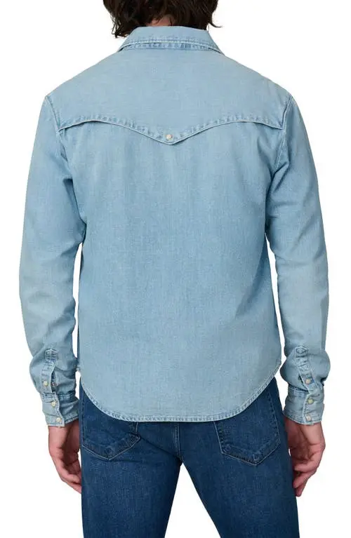Joe's Jeans The Wayne Denim Snap-up Western Shirt