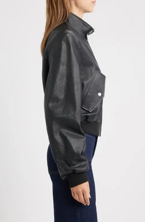 FRAME The Harrington Leather Bomber