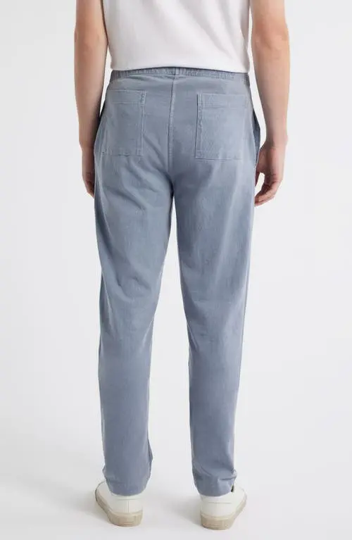 ALEX CRANE Organic Cotton Drawstring Waist Pants - Wave