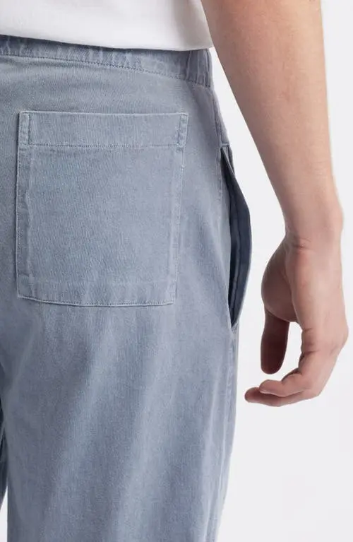 ALEX CRANE Organic Cotton Drawstring Waist Pants - Wave