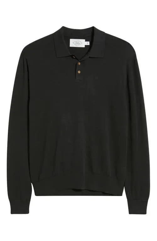 ALEX CRANE Feather Organic Cotton Polo Sweater