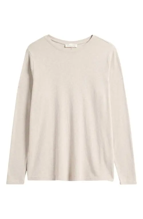 Treasure & Bond Crewneck Knit Top - Grey Chateau