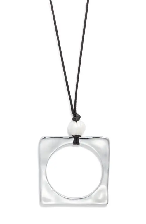 FRASIER STERLING La Jolla Freshwater Pearl Pendant Necklace - Silver