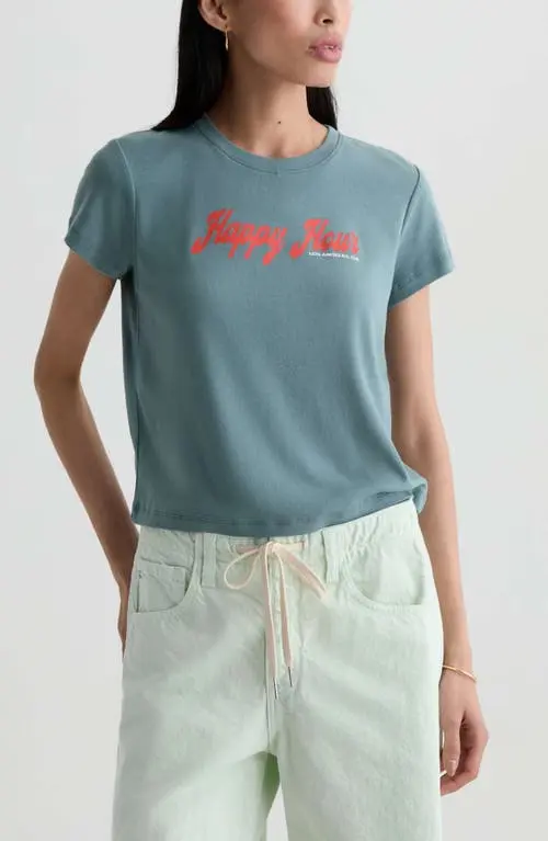 Ag Sadie Crop T-shirt - Cheers Hour