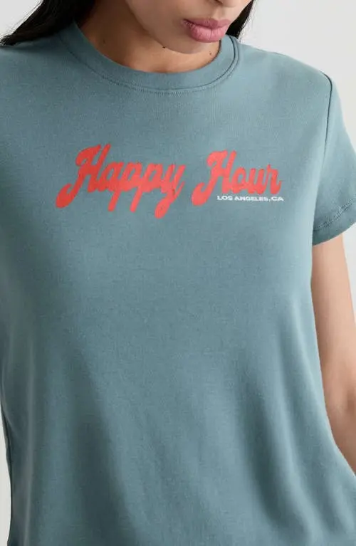 Ag Sadie Crop T-shirt - Cheers Hour