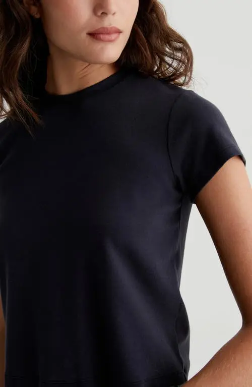 Ag Sadie Crop T-shirt - Super Black