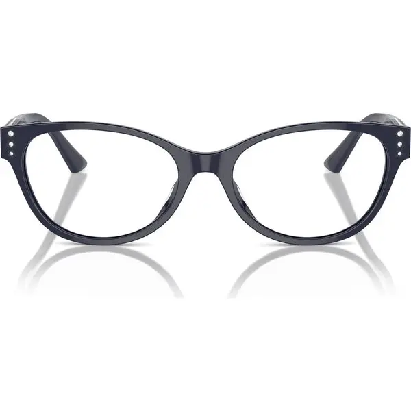 JIMMY CHOO 54mm Oval Optical Glasses - Blue/demo Lens