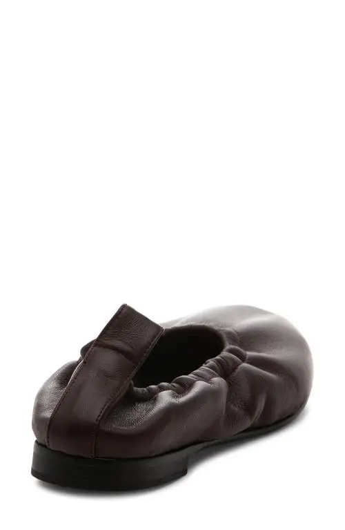 275 CENTRAL Vanna Leather Ballet Flat - Wine