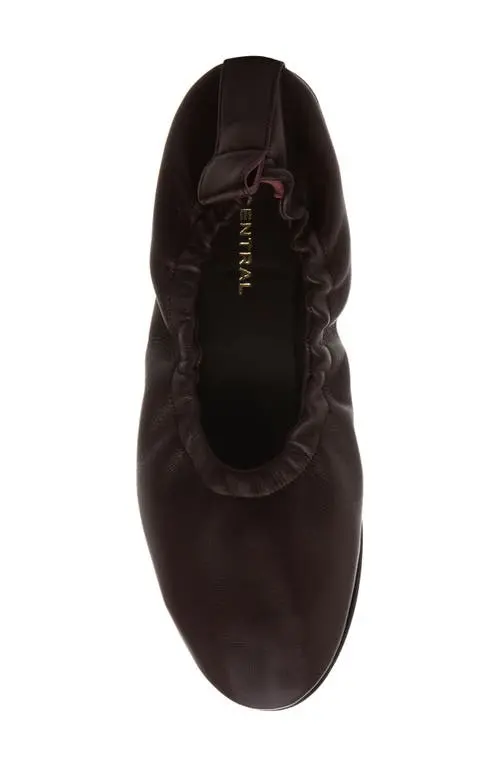 275 CENTRAL Vanna Leather Ballet Flat - Wine