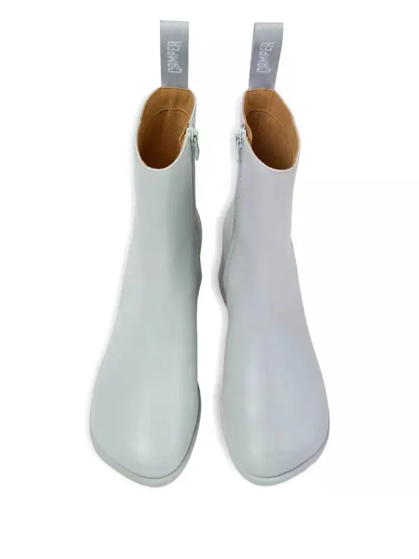 Camper Leather Zip-fastening Block-heel Boots