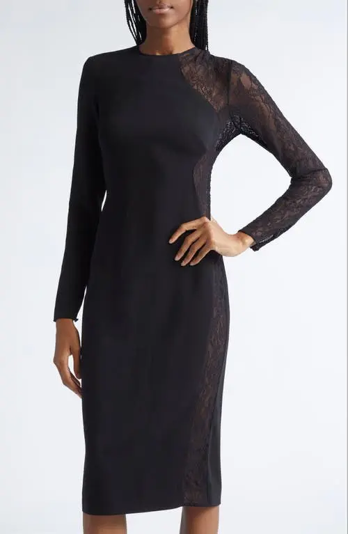 Stella McCartney Lace Long Sleeve Dress