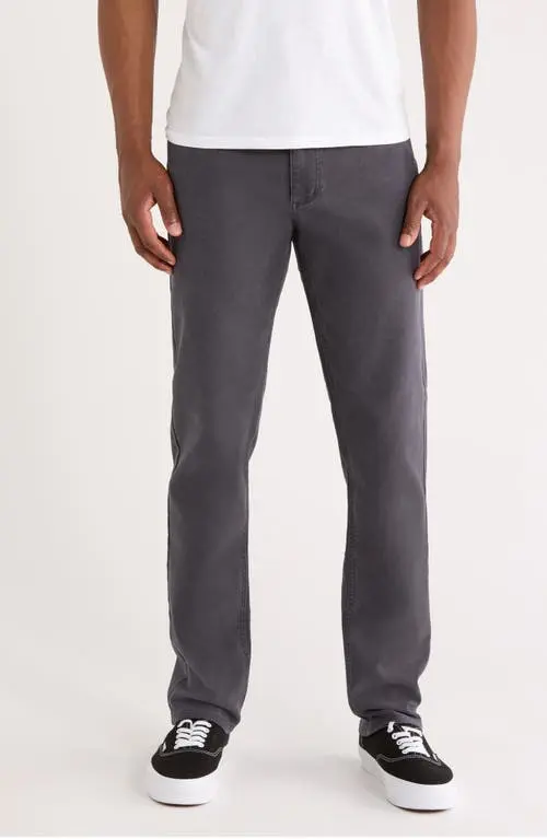 Marine Layer Flex Slim Straight Leg Twill Pants - Faded Navy