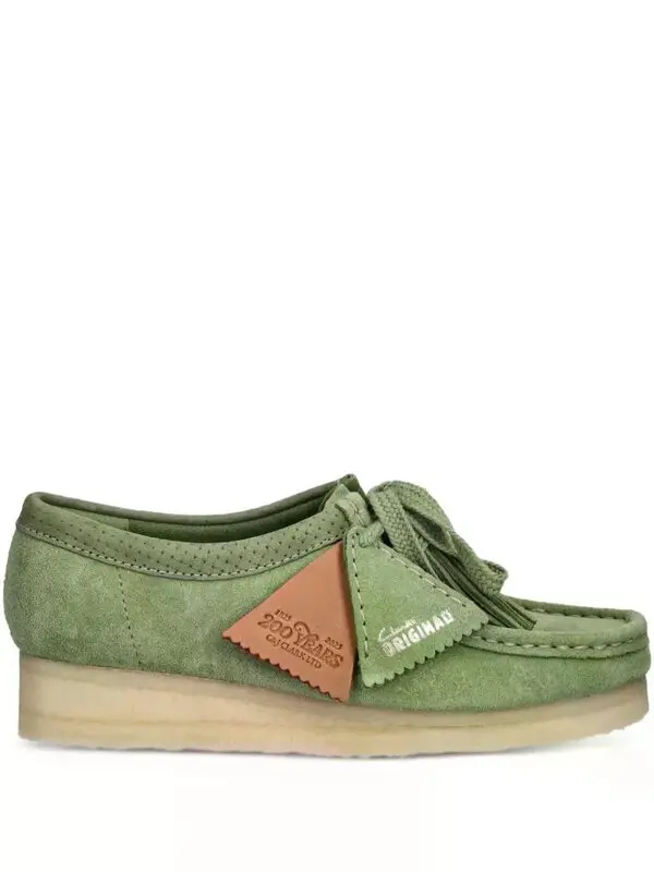 Clarks Fringe Detail Desert Boots - Green