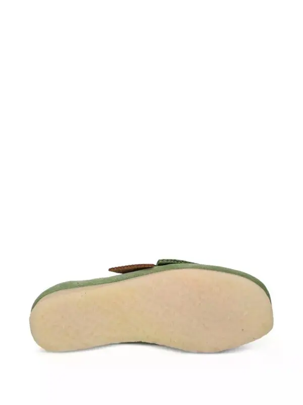 Clarks Fringe Detail Desert Boots - Green
