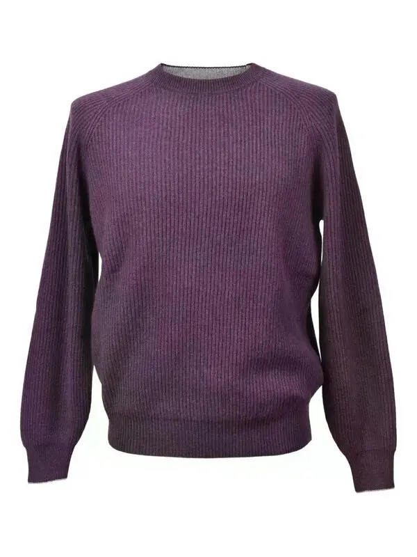 Brunello Cucinelli Ribbed Cashmere Sweater