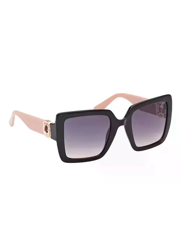 Guess Logo-plaque Square-frame Sunglasses