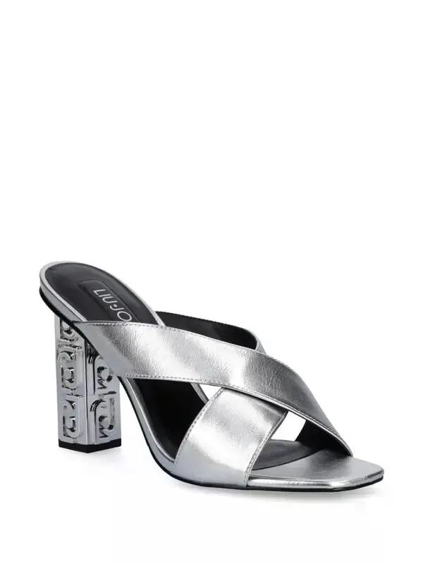 Liu Jo 105mm Logo-heel Sandals