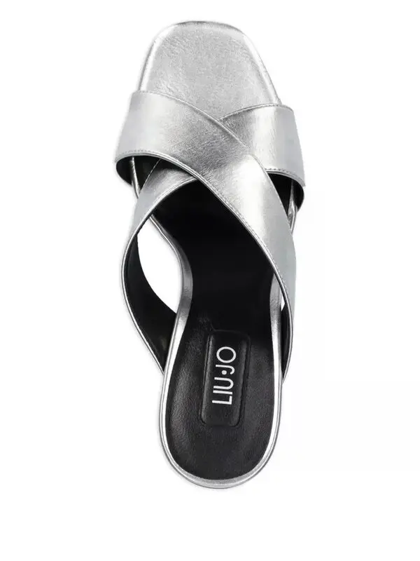 Liu Jo 105mm Logo-heel Sandals