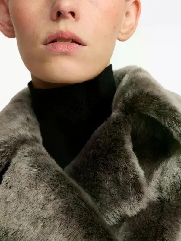 YVES SALOMON Wool Double-breasted Coat