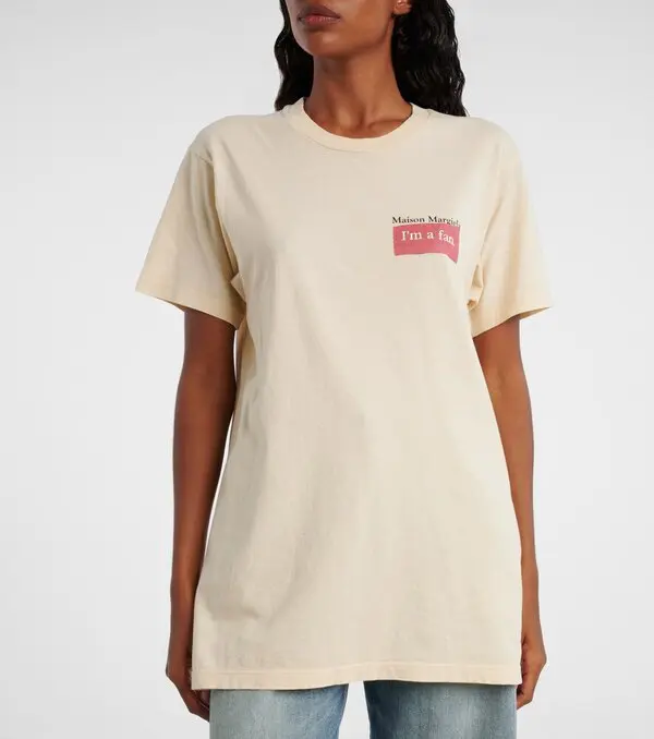 MAISON MARGIELA Printed Cotton T-shirt