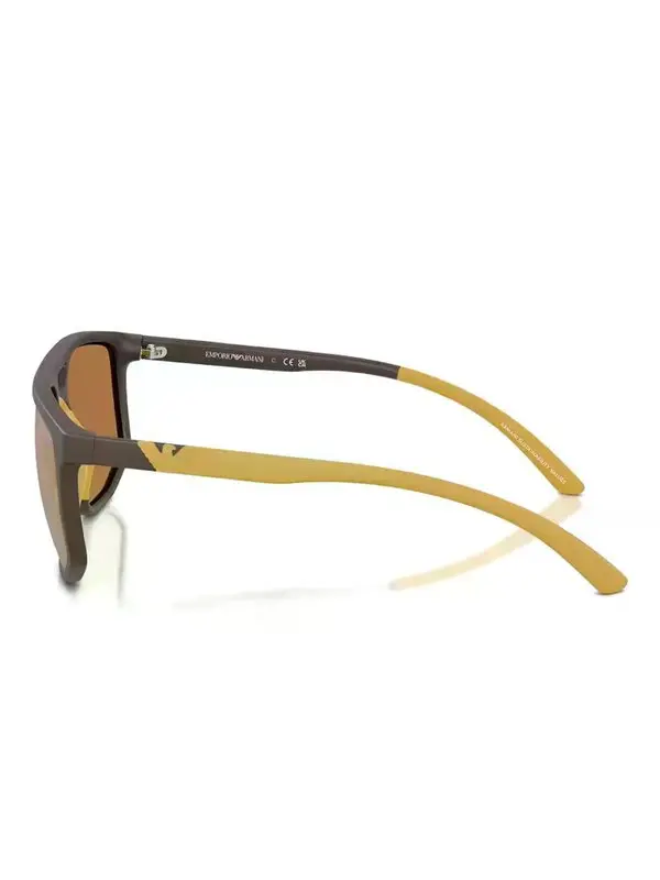 Emporio Armani Rectangle-frame Sunglasses
