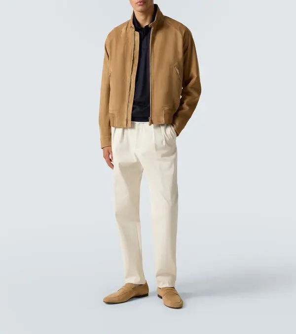 Loro Piana Waitaki Virgin Wool Polo Shirt