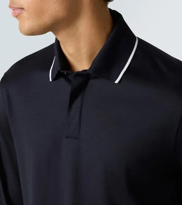 Loro Piana Waitaki Virgin Wool Polo Shirt
