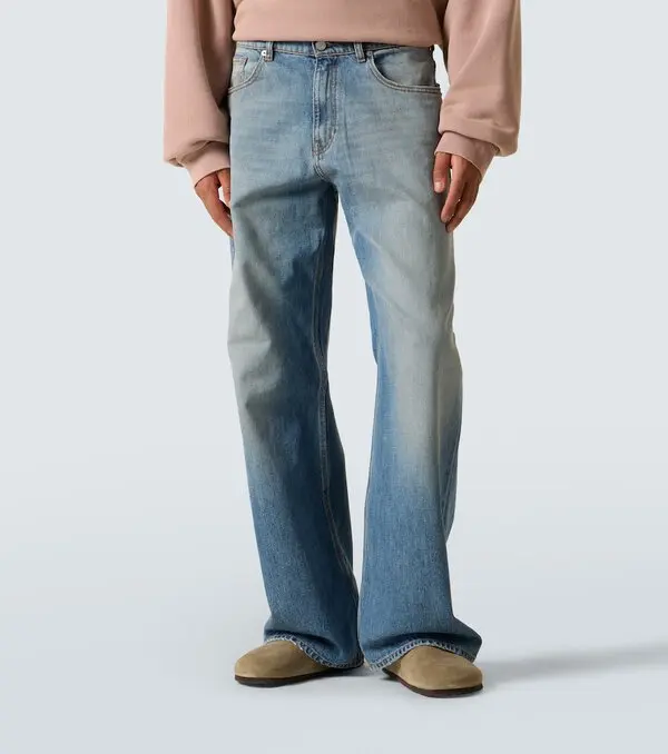 ERL Mid-rise Straight Jeans