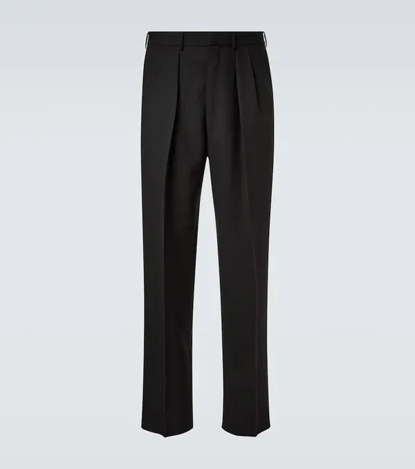 TOM FORD Tailored Wool Suit Pants - Black