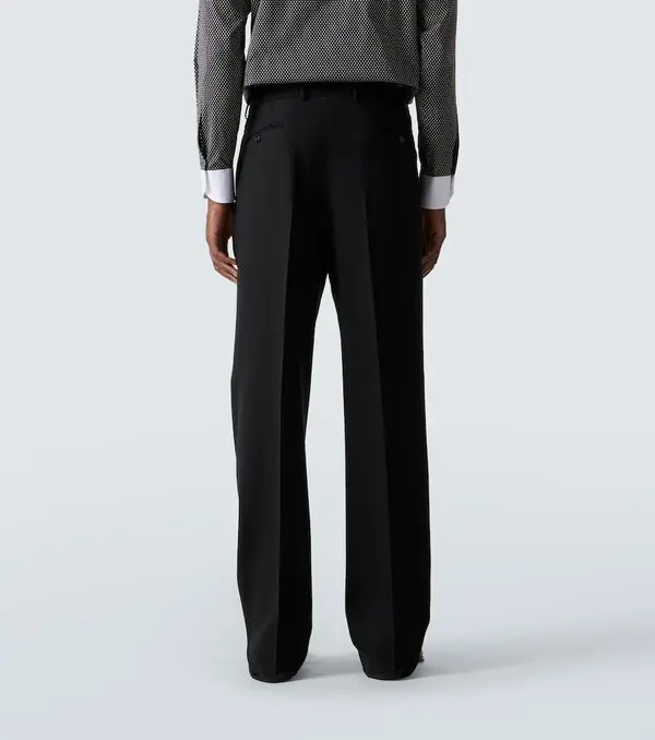 TOM FORD Tailored Wool Suit Pants - Black