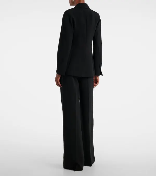 Max Mara Draped Cady Wrap Jacket