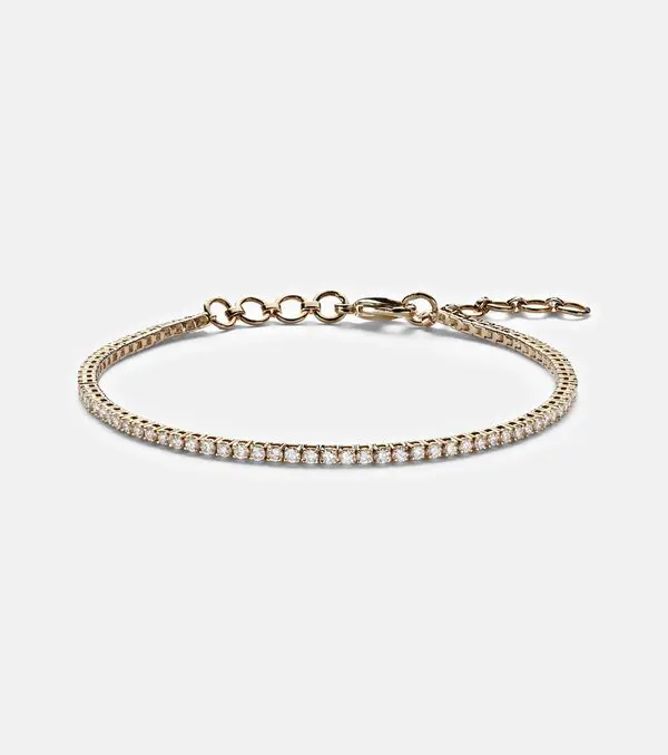 STONE AND STRAND 14kt Yellow Bracelet With Diamonds - Gold
