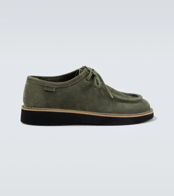 Loewe Faro Suede Boat Shoes