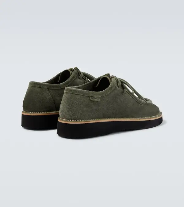 Loewe Faro Suede Boat Shoes