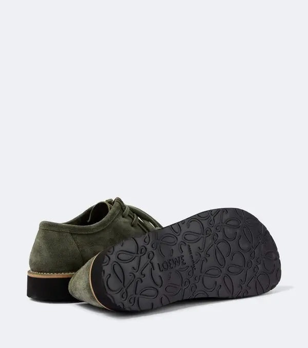 Loewe Faro Suede Boat Shoes