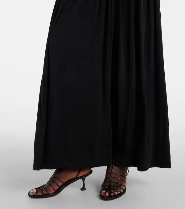 AYA MUSE Quill Halterneck Maxi Dress
