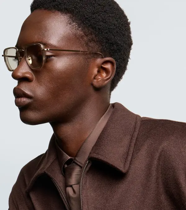 JACQUES MARIE MAGE Atkins Square Sunglasses