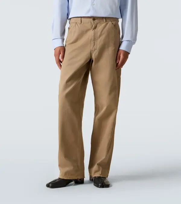 MAISON MARGIELA Mid-rise Wide-leg Jeans