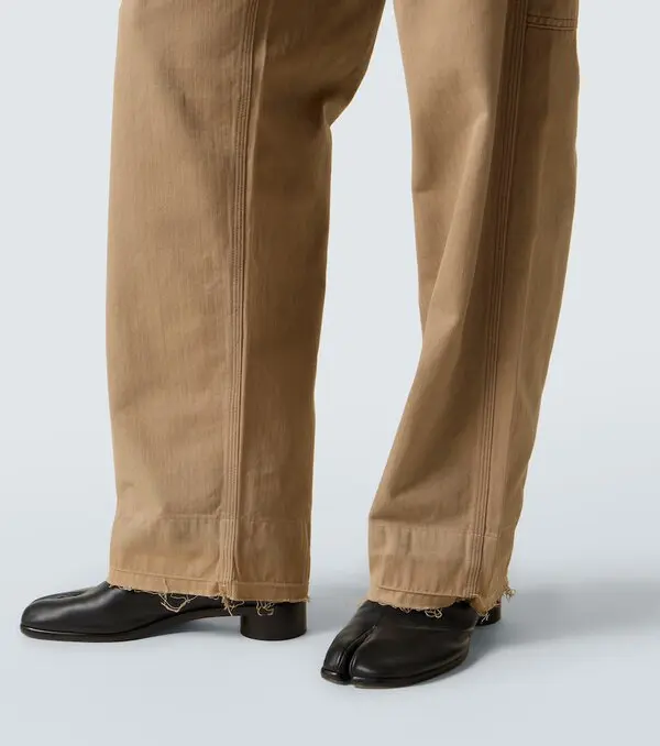 MAISON MARGIELA Mid-rise Wide-leg Jeans
