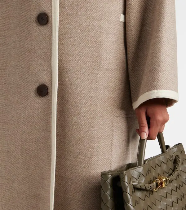 Loro Piana Virgin Wool Buttoned Coat