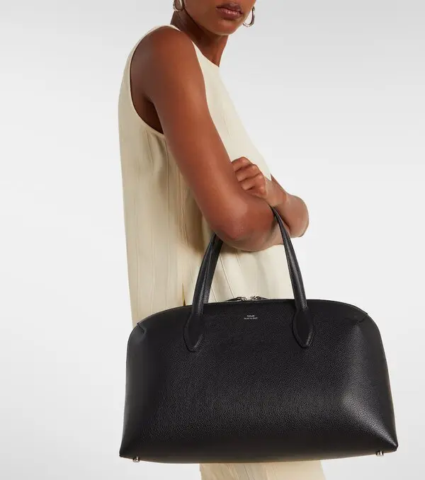 TOTEME Lounge Medium Leather Tote Bag