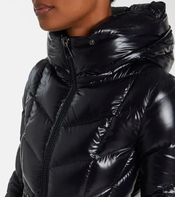 Moncler Fulmarus Quilted Down Coat - Black