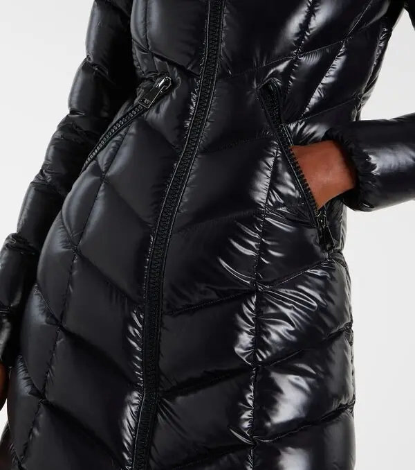 Moncler Fulmarus Quilted Down Coat - Black