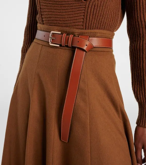 Max Mara Leather Belt
