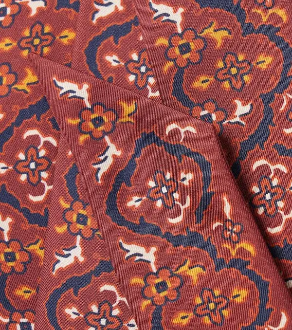 Loro Piana Printed Silk Scarf