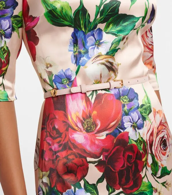 Dolce & Gabbana Embellished Leather Belt