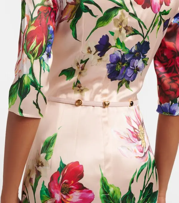 Dolce & Gabbana Embellished Leather Belt