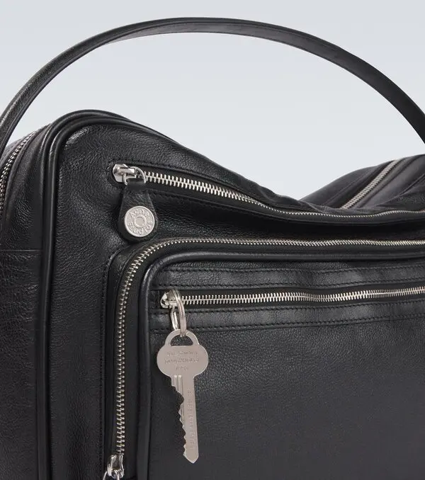 Acne Studios Leather Shoulder Bag - Black