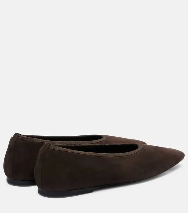 TOTEME Suede Ballet Flats