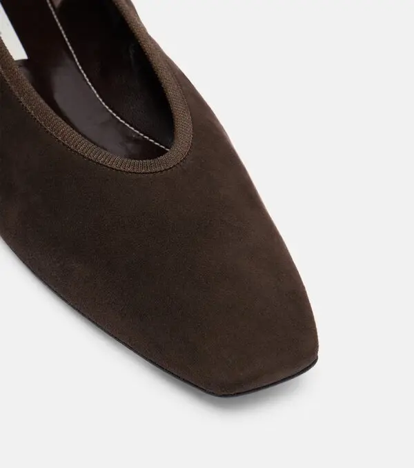 TOTEME Suede Ballet Flats